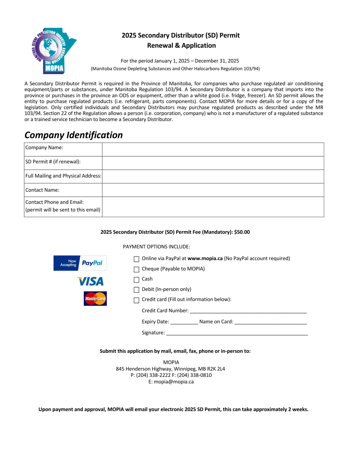 Forms – MOPIA